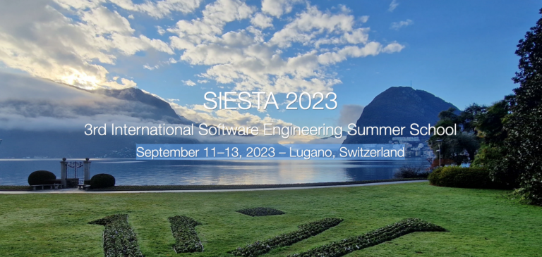 SIESTA 2023 – 3rd International Software Engineering Summer School